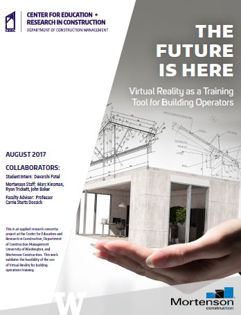 The Future is Here: Virtual Reality as a Training Tool for Building ...